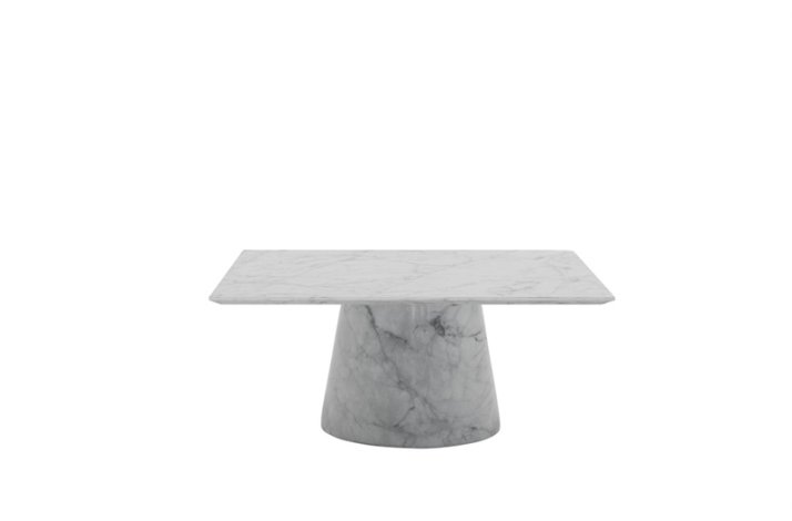 LAV KVADRATISK BORD / MARMOR FINISH - LOUNGE BORDE - KONTORMØBLER MORE ...