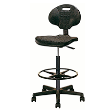 ARBEJDSSTOLE - med Ryglæn | Behandler-/ Klinikstole | Furn By Ox